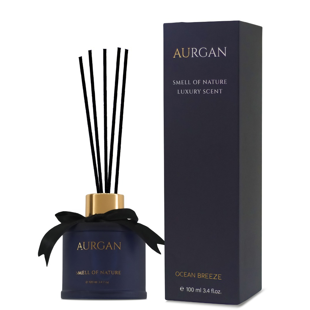 Aurgan Ocean Breeze Reed Diffuser Geurstokjes - 100 ml - Aurgan.nl